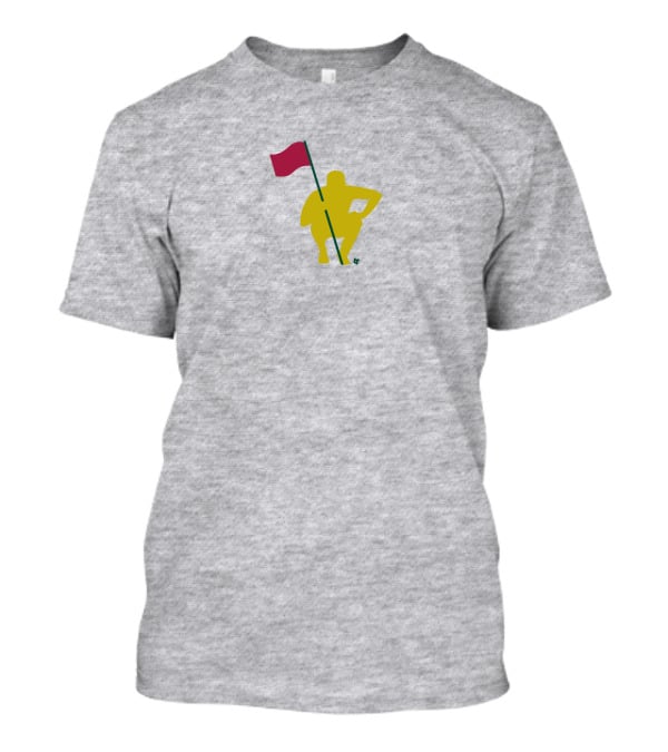 The Caddie Network April Edition Breaking Golf Flag T-Shirt