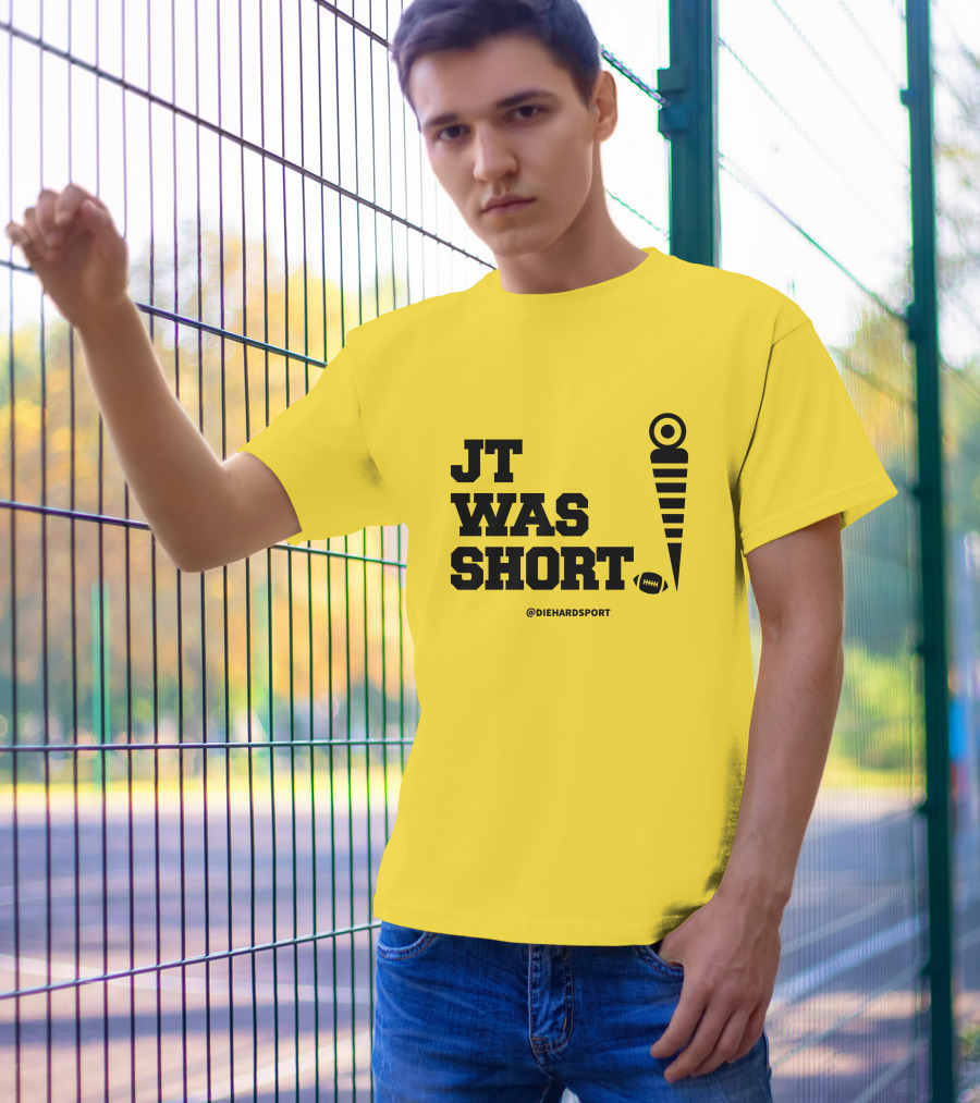 JT Was Short @DiehardSport Football Marker T-Shirt