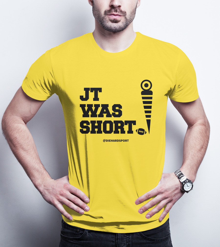 JT Was Short @DiehardSport Football Marker T-Shirt