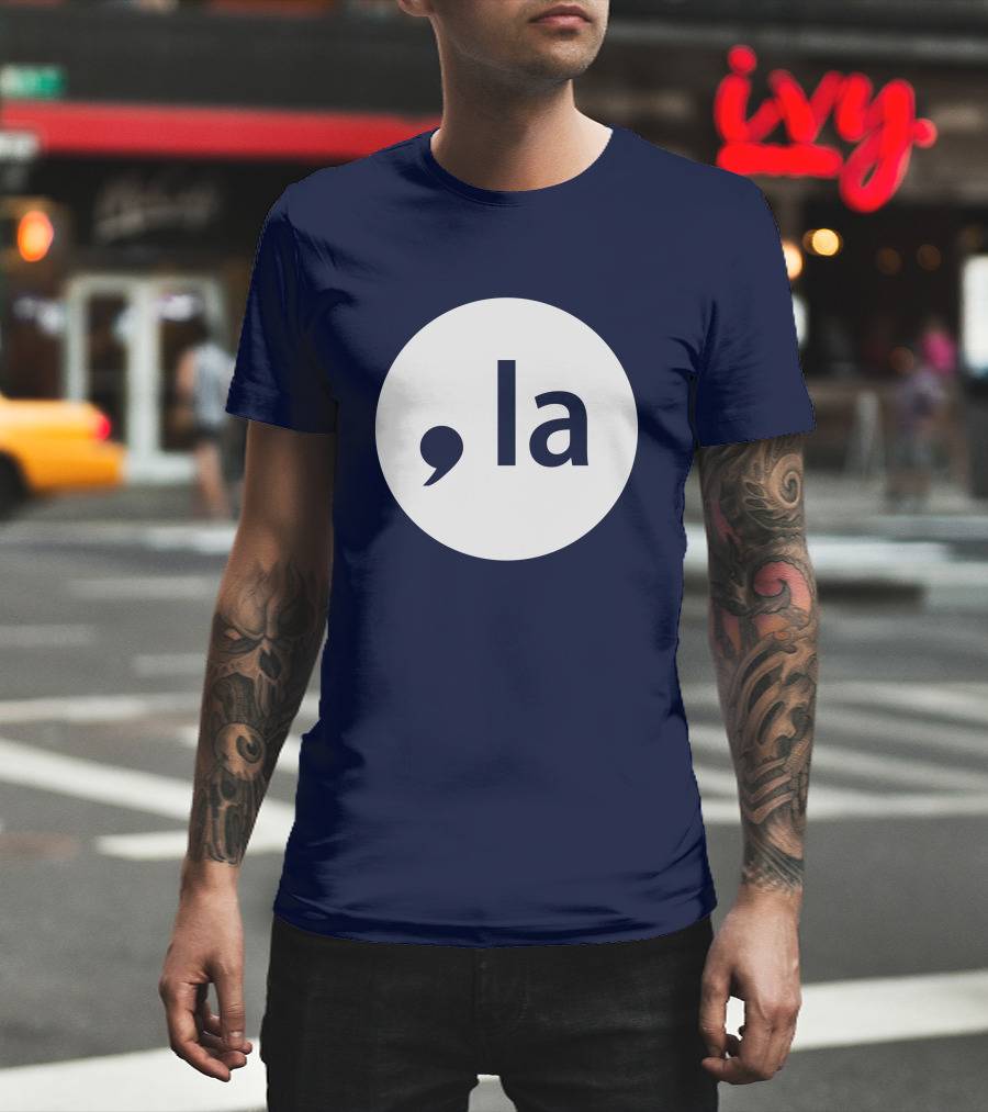 Comma La Elzey Quirky Text T-Shirt