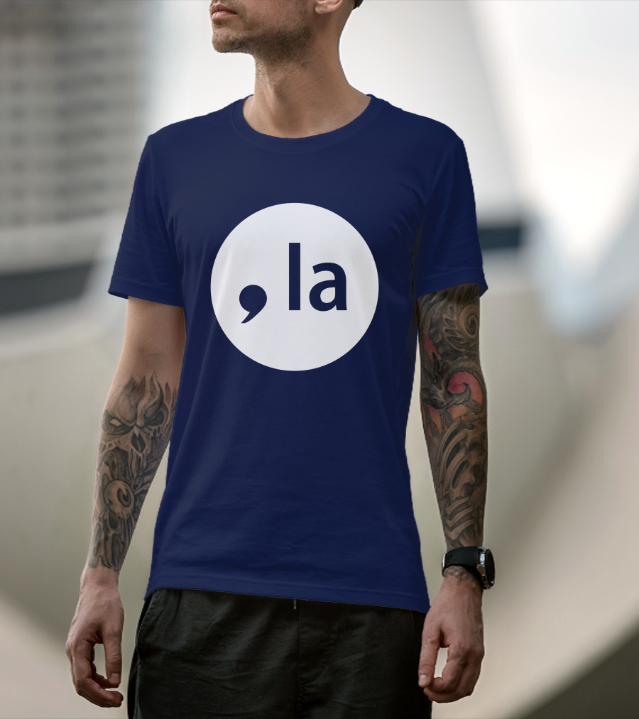 Comma La Elzey Quirky Text T-Shirt