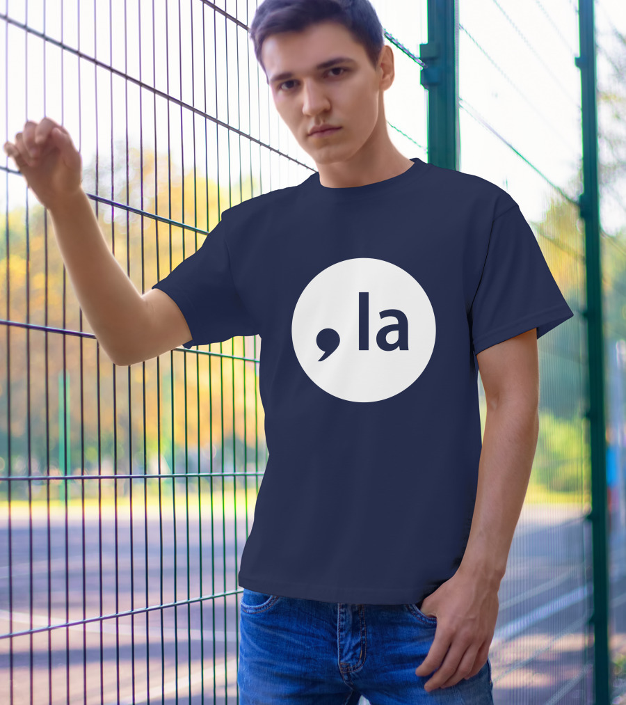 Comma La Elzey Quirky Text T-Shirt