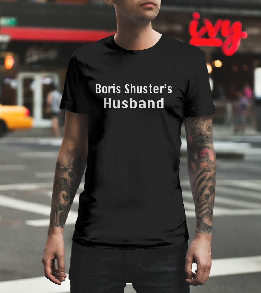 Boris Shuster's Husband Scarey Emma Cryptigutz T-Shirt