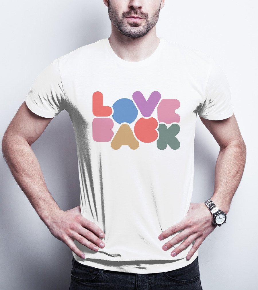 Love Back Merch Why Don't We Love Back Multicolor Bubbles T-Shirt