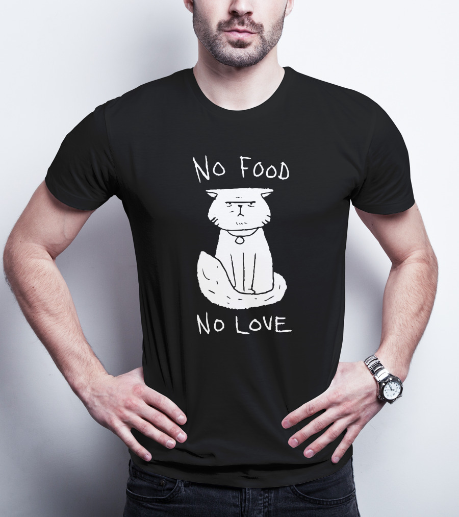 Dead By Daylight Meg's Cat No Food No Love Fostering Merch T-Shirt