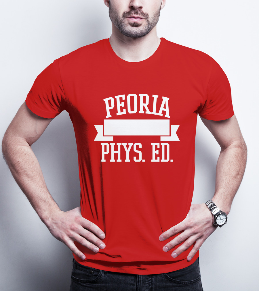 Peoria Public Schools Phys Ed Peoria David Williams T-Shirt