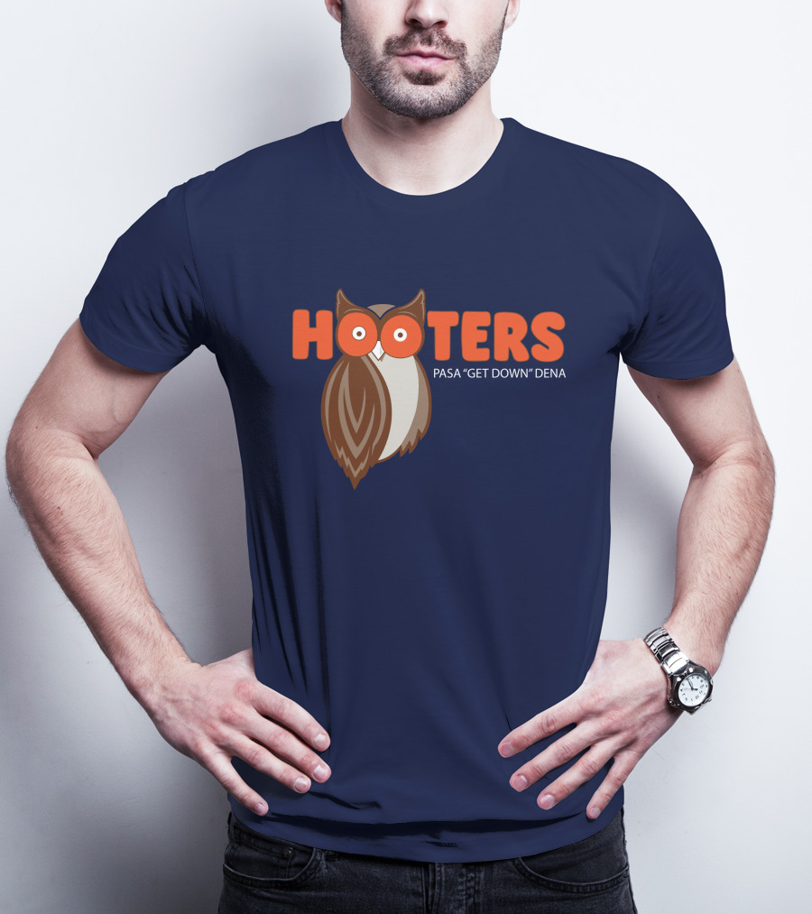 Michael Schwab Cristian Javier Hooters Owl Pasa Get Down Dena T-Shirt