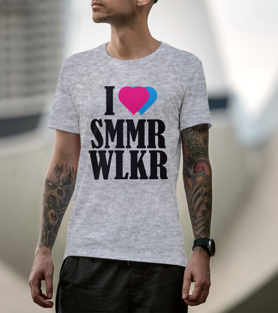I Love SMMR WLKR T-Shirt