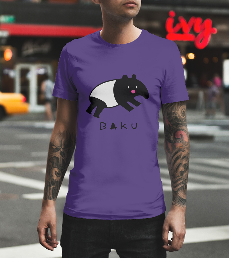 Baku Melodicreverie Malayan Tapir T-Shirt