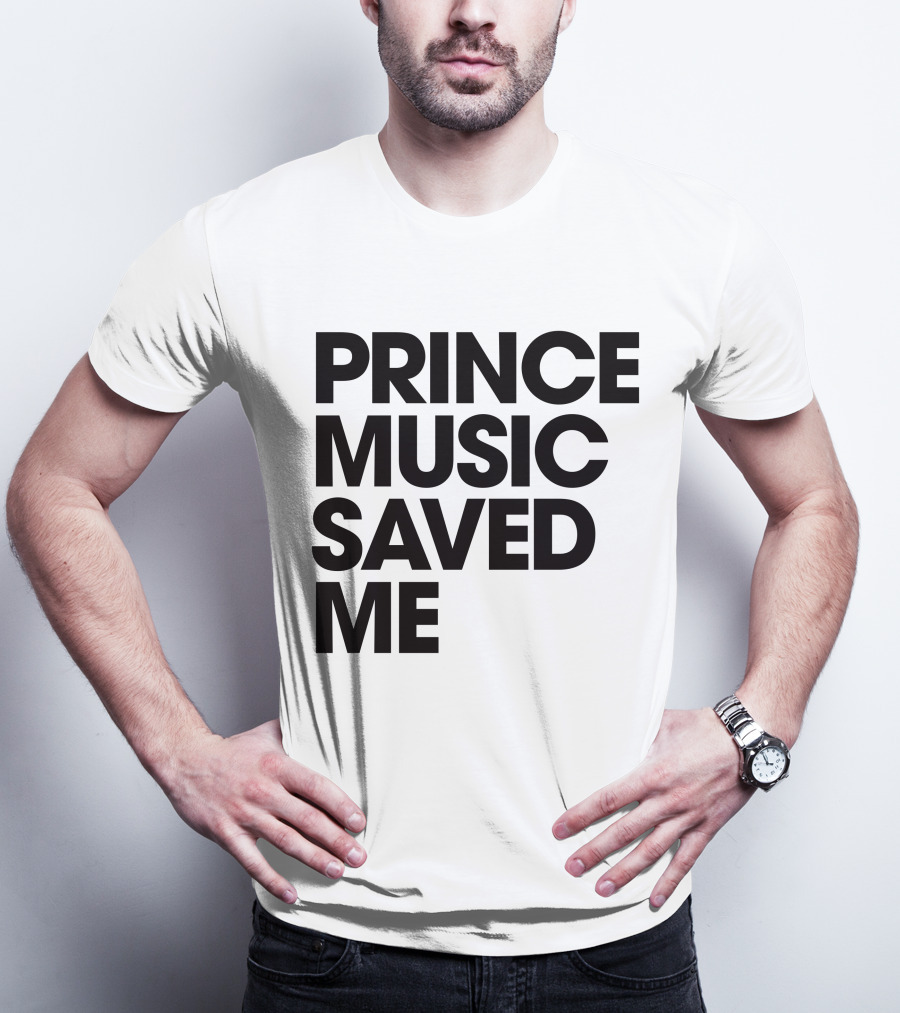 Princelivethebest Prince Music Saved ME T-Shirt