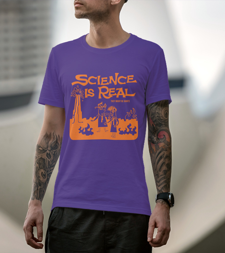 They Might Be Giants Science Is Real TMBGshop Merch T-Shirt