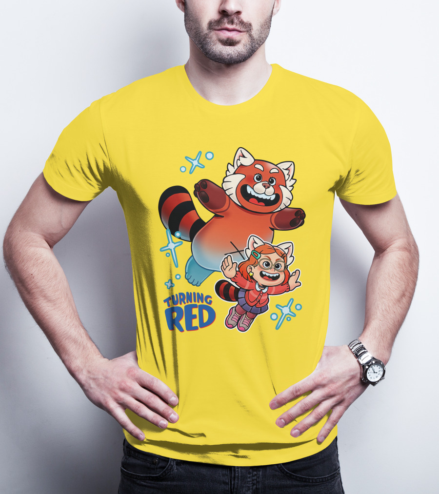 Turning Red Mario Bros 3 Redz The Artist T-Shirt