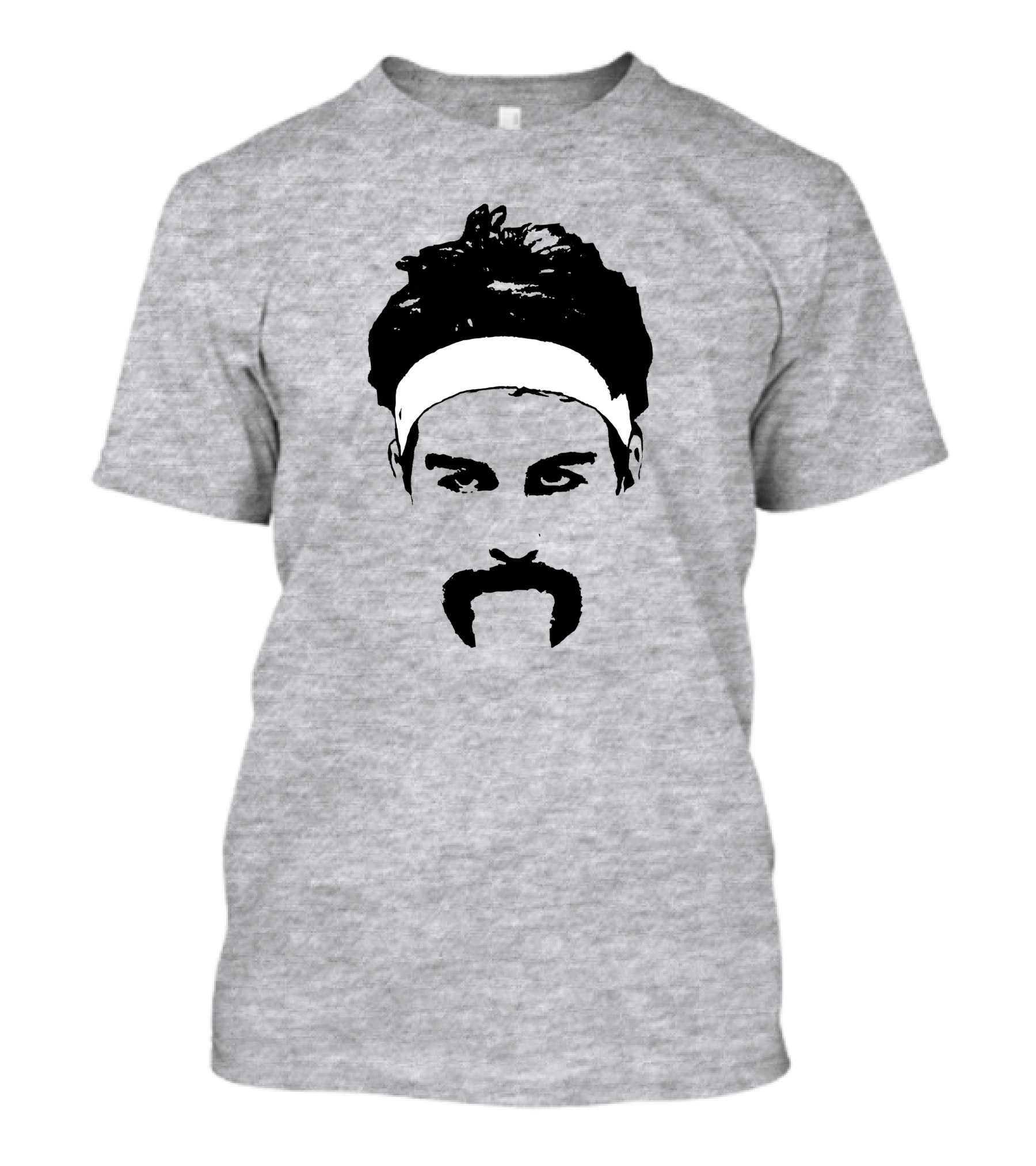 Drew Timme Mustache Gonzaga Fan Big Head T-Shirt