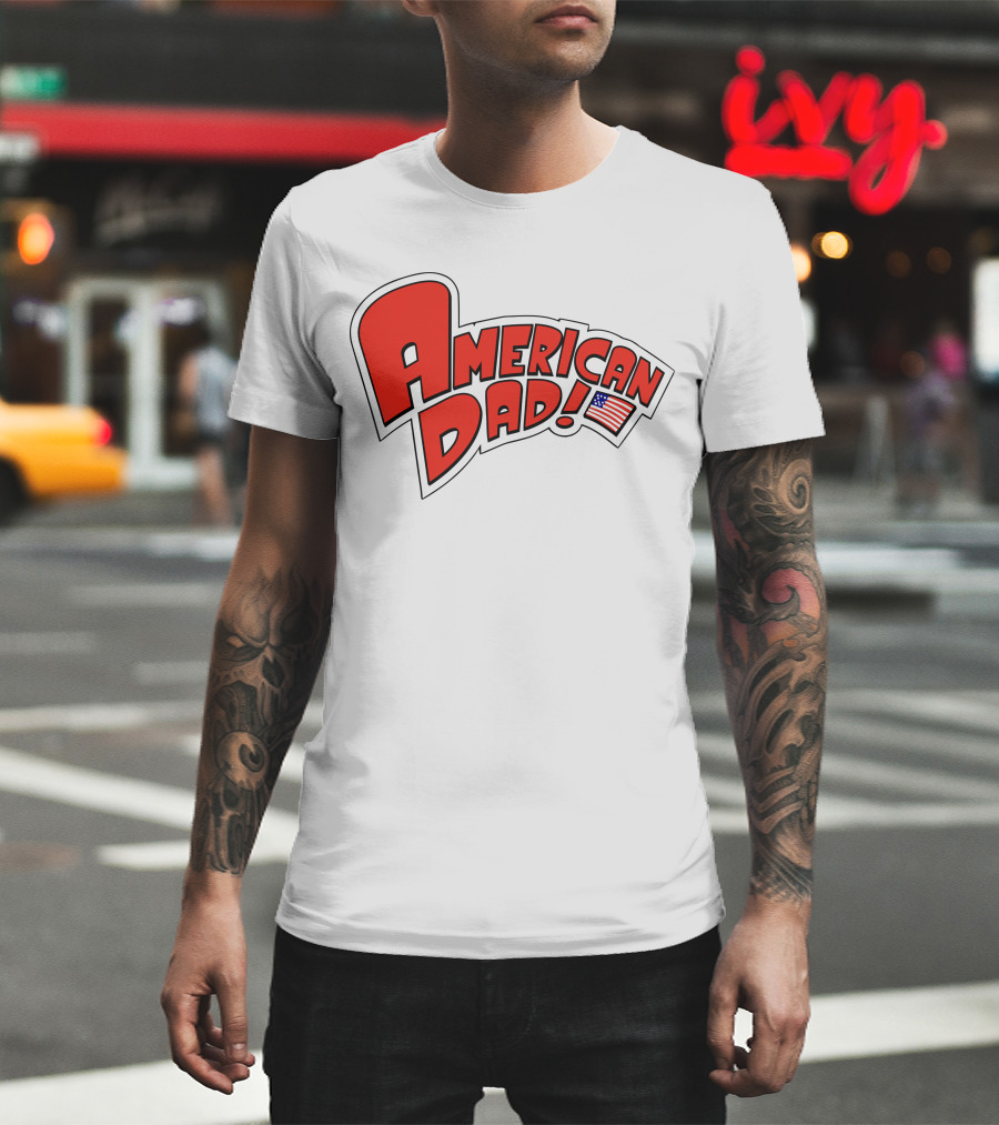 American Dad Flag T-Shirt