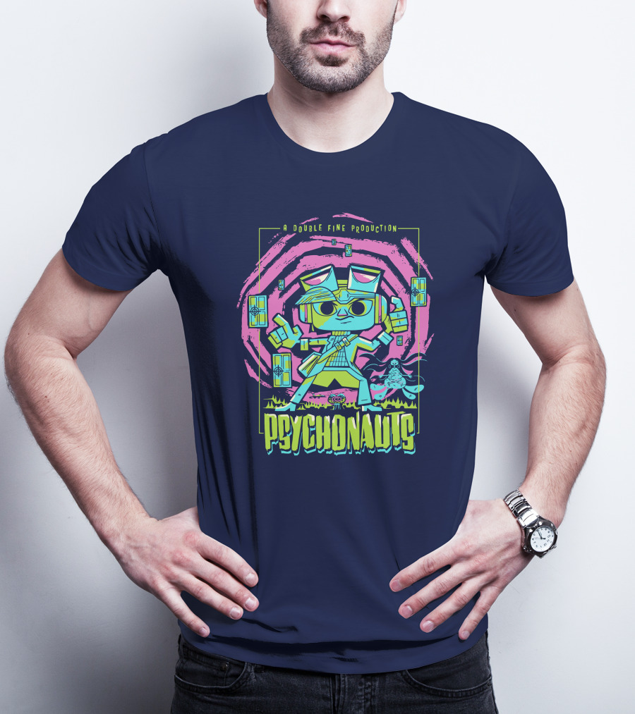 Psychonauts A Double Fine Production T-Shirt