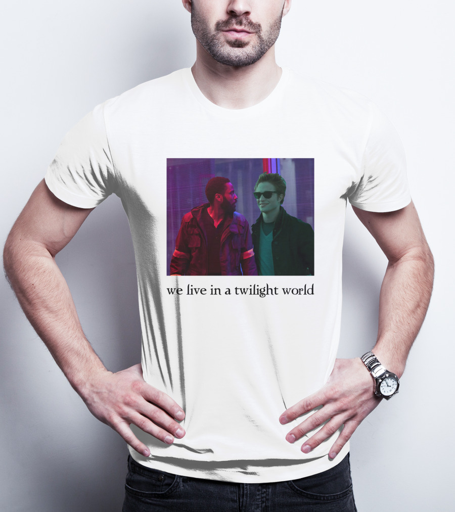 Tenet Twilight World We Live In T-Shirt