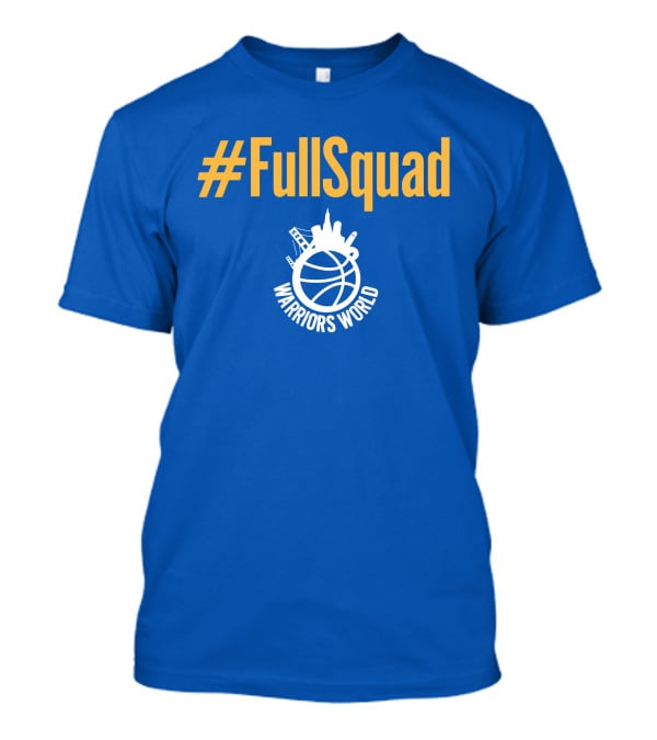 FullSquad Warriors World Basketball Skyline T-Shirt