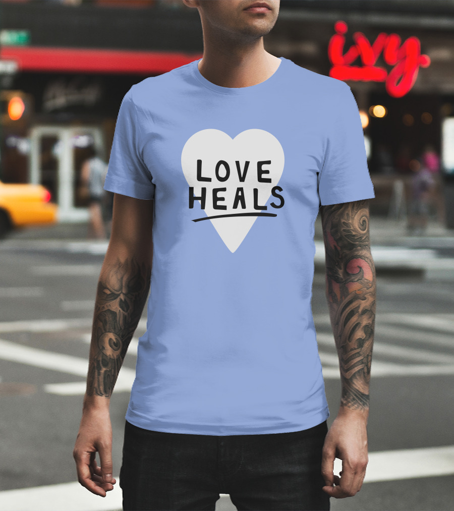 Bench Shop Love Heals Heart T-Shirt