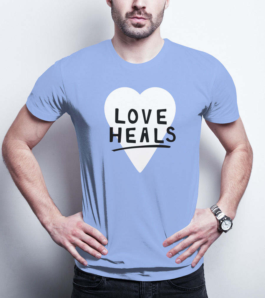 Bench Shop Love Heals Heart T-Shirt