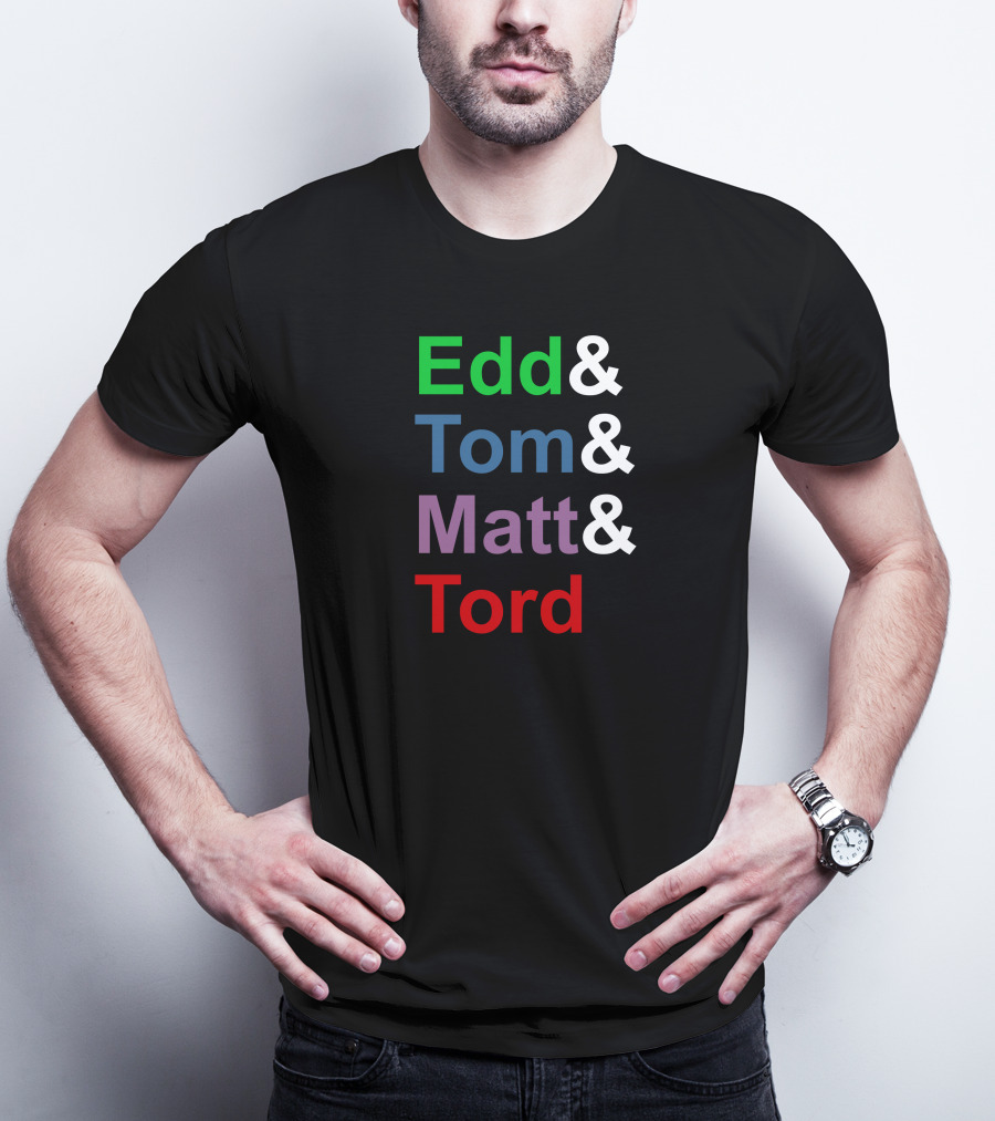 Eddsworld Store Edd And Tom And Matt And Tord Ampersand T-Shirt