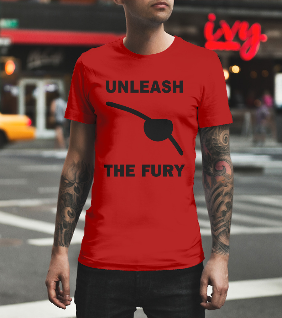 Unleash The Fury Eye Patch Symbol Samuel L Jackson T-Shirt