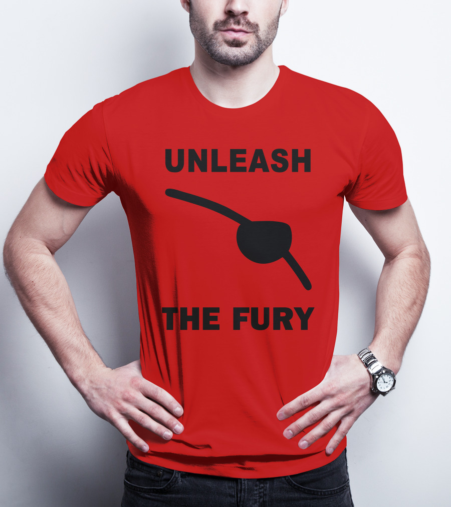 Unleash The Fury Eye Patch Symbol Samuel L Jackson T-Shirt