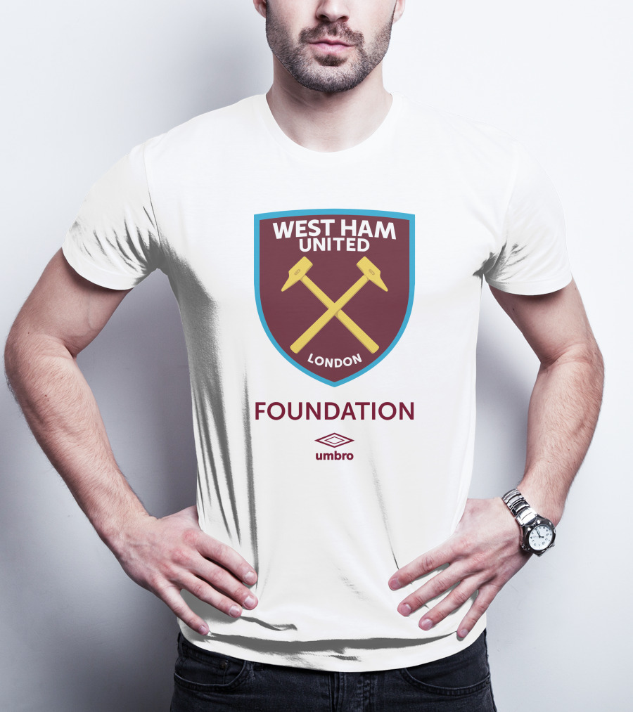 West Ham United London Foundation Umbro Crest T-Shirt
