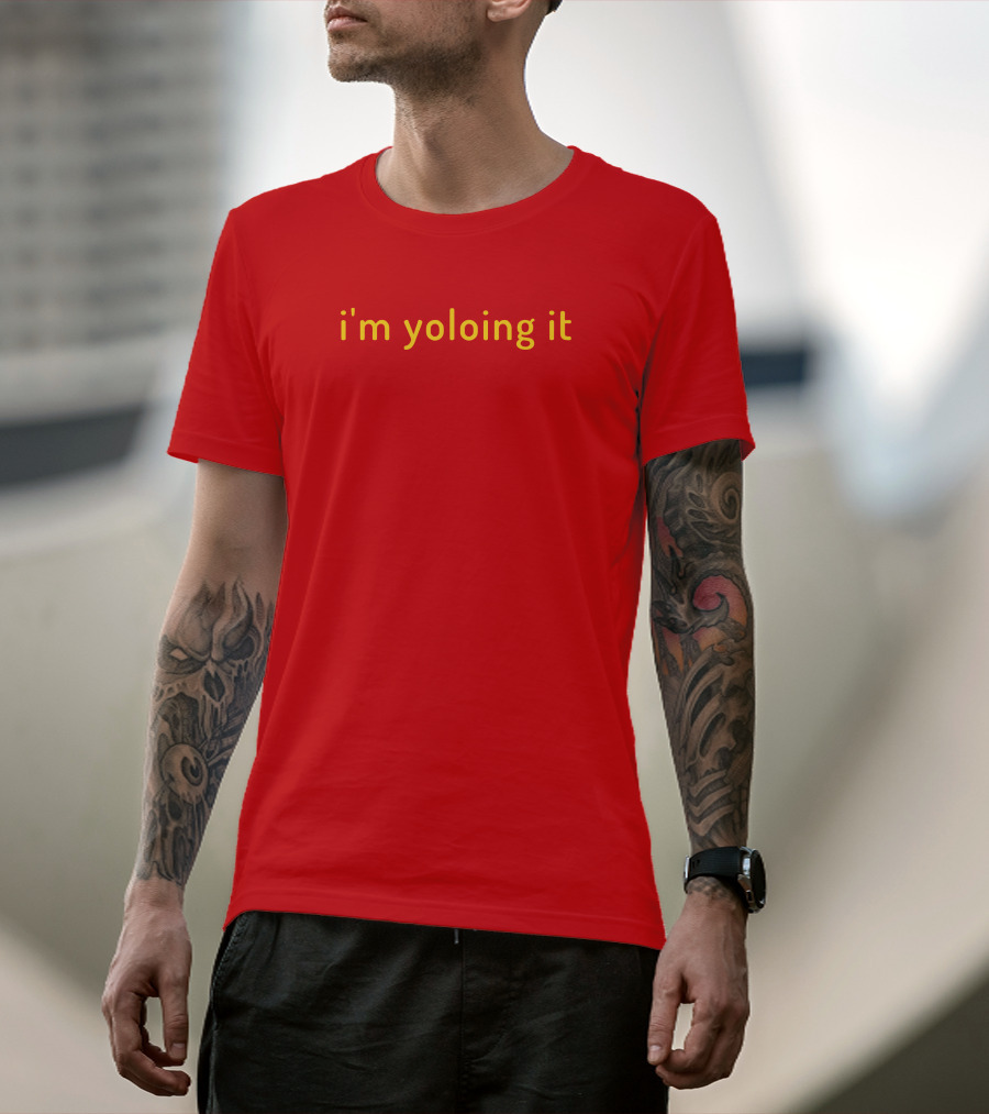 Wall St Memes I'm Yoloing It T-Shirt