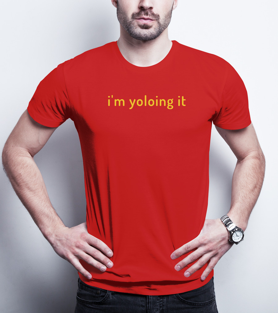 Wall St Memes I'm Yoloing It T-Shirt