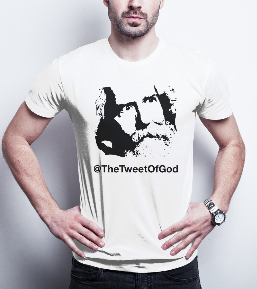 TheTweetOfGod Shop Capthat TheTweetOfGod Face T-Shirt