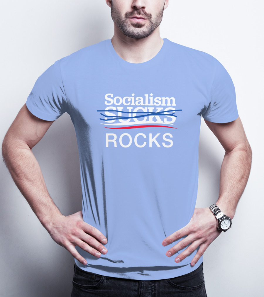 TPUSA Store Socialism Rocks Patriot Takes T-Shirt