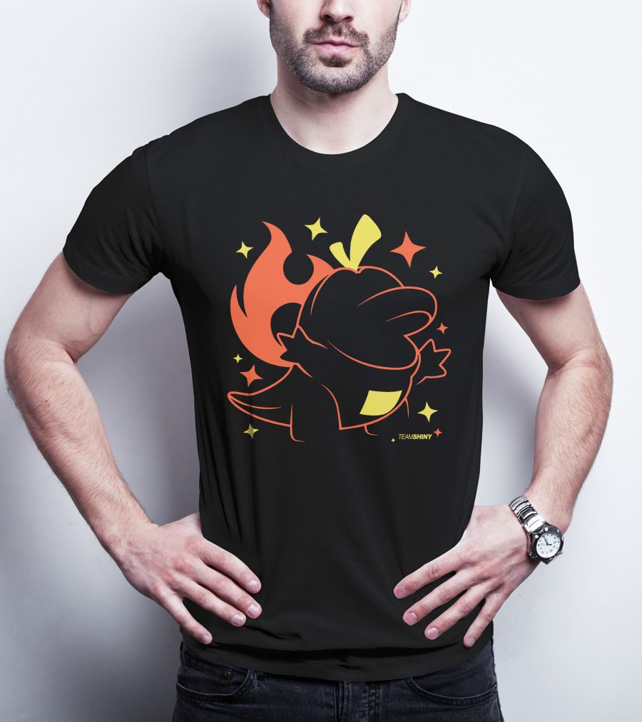 Fuecoco Team Shiny Fire Croc Merch Land Adrive Tk T-Shirt