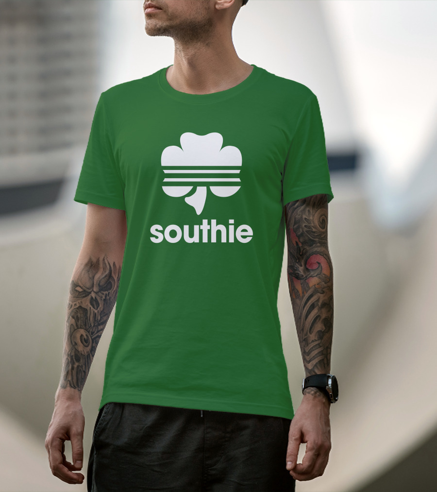 Southie Melissa Choe Celtics Shamrock T-Shirt