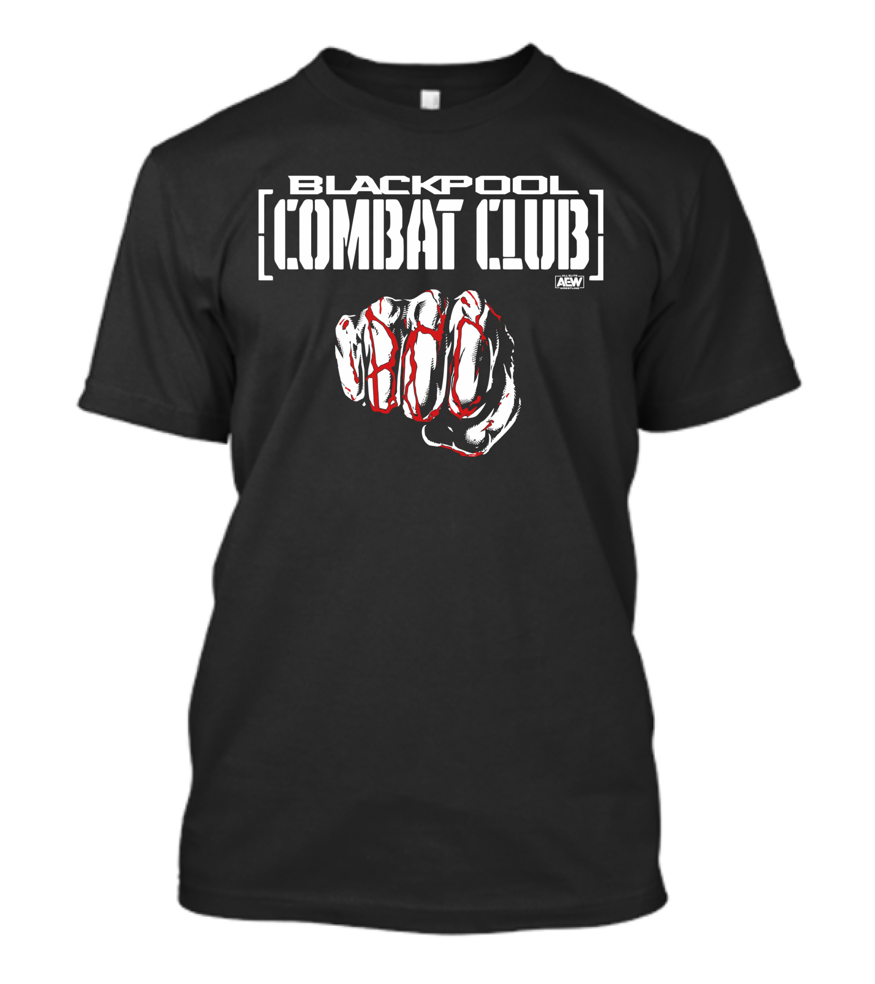 AEW Blackpool Combat Club Forged Fist T-Shirt