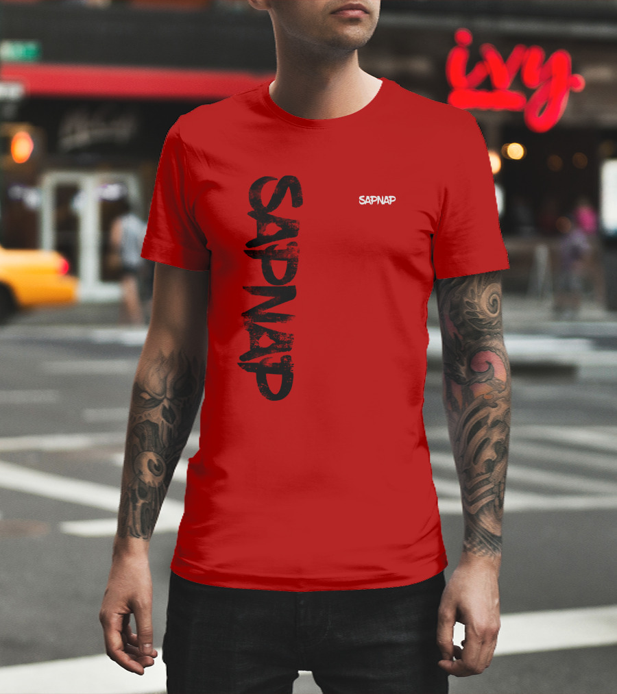 Sapnap Merch Store Sapnap Text Bold Graphic Dt Updates T-Shirt
