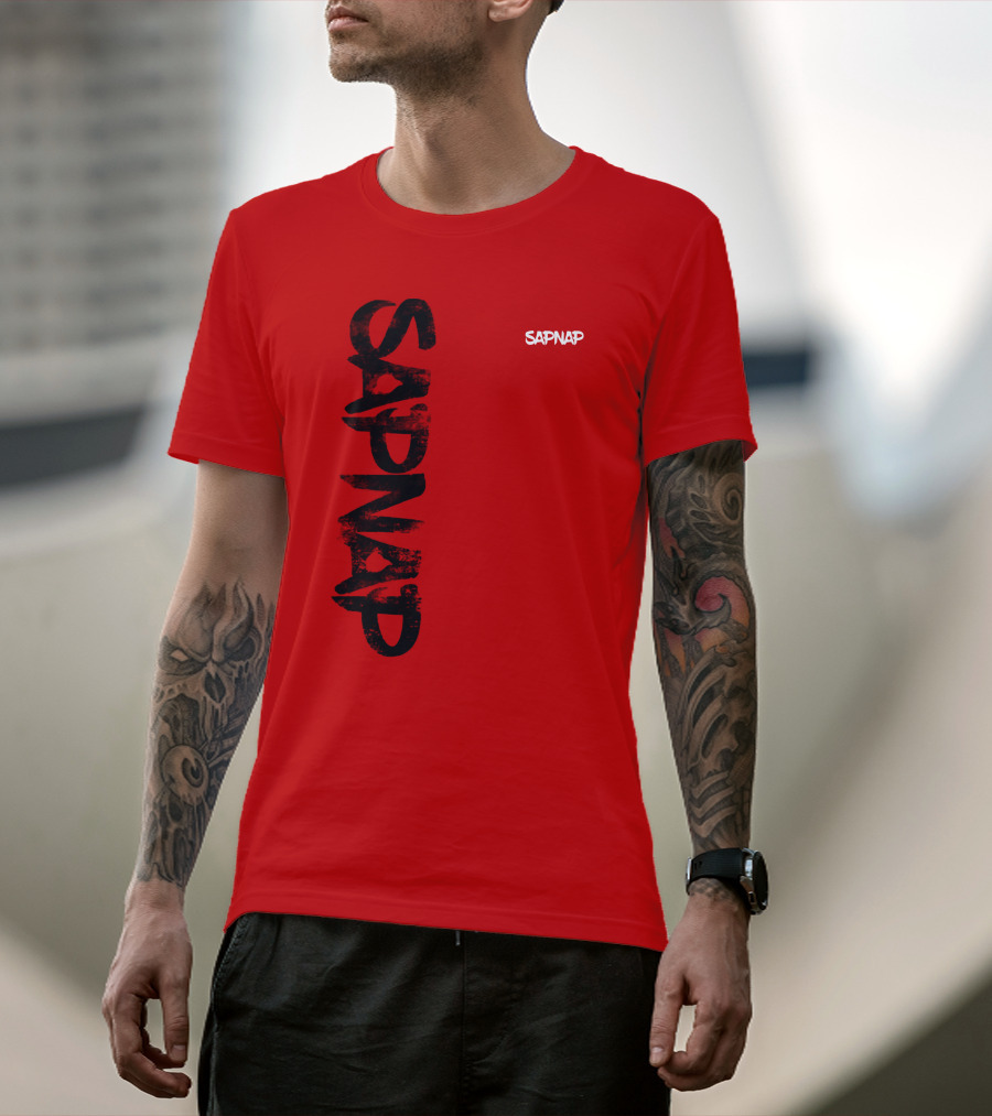 Sapnap Merch Store Sapnap Text Bold Graphic Dt Updates T-Shirt