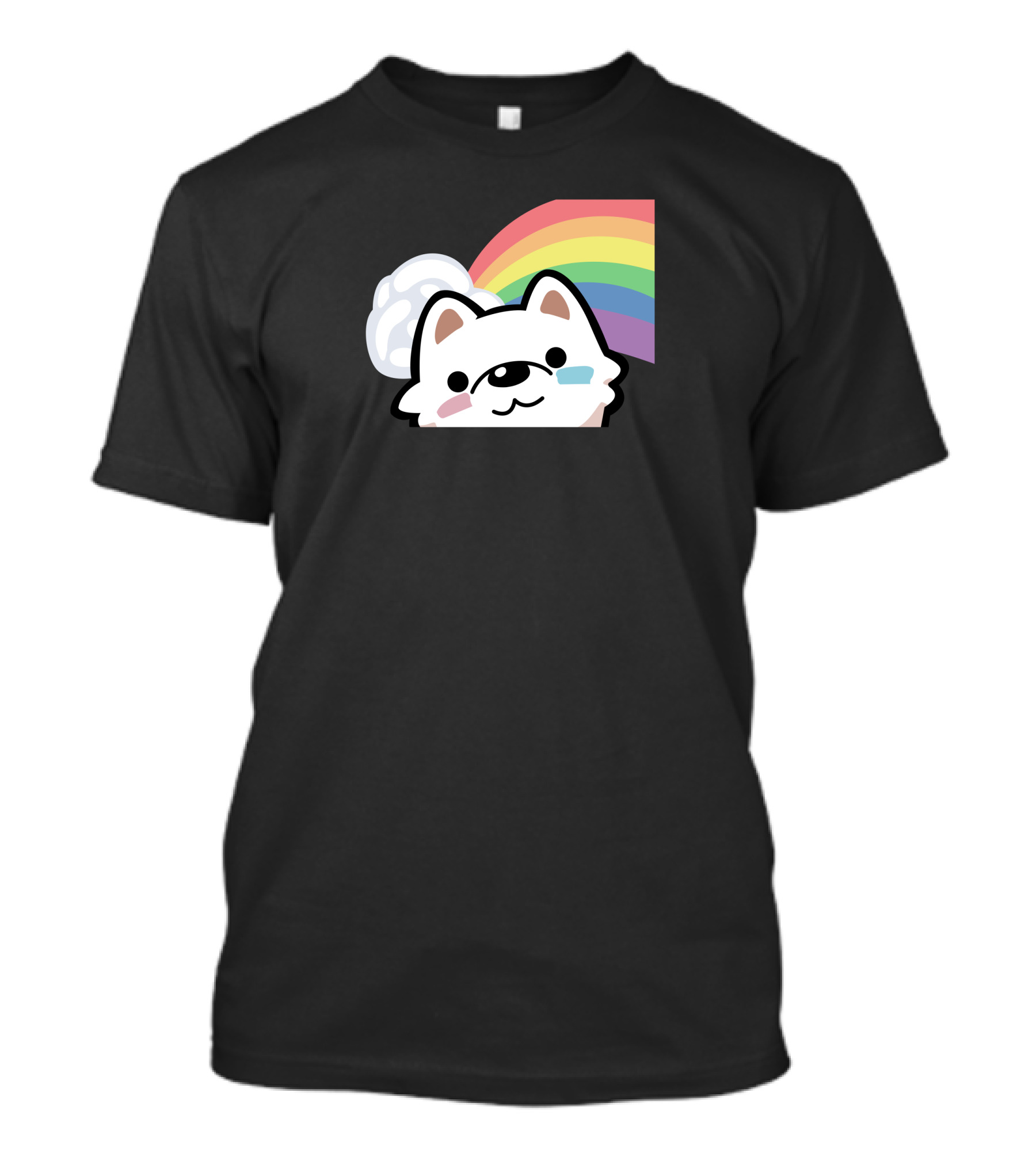 Streame Lements Merch DarkViperAU Pride Rainbow Dog T-Shirt