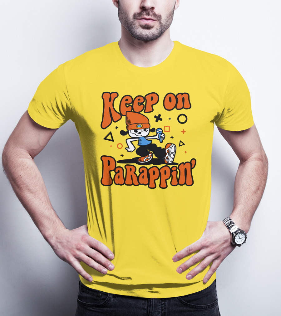 Keep On Parappin' PaRappa The Rapper T-Shirt