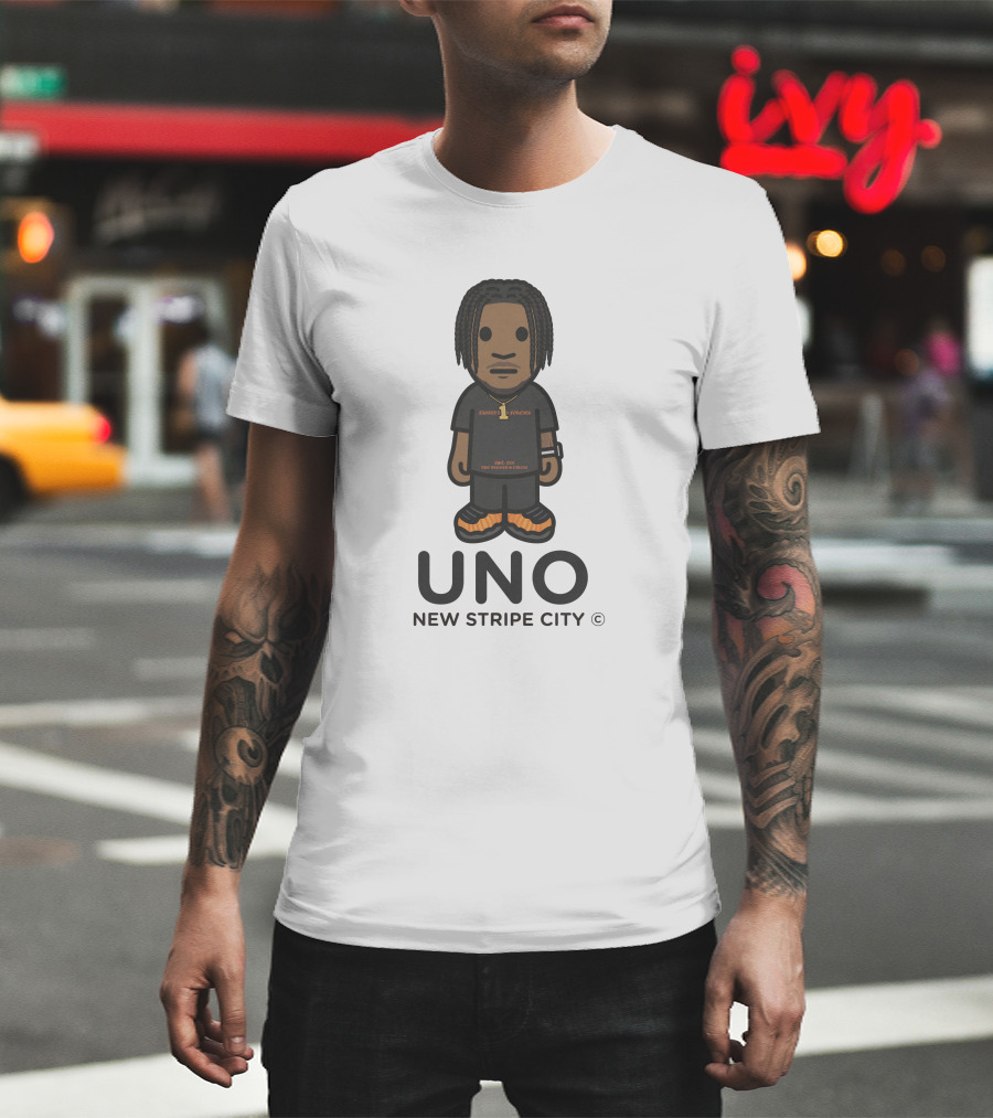 Eye Of The Tiger UNO New Stripe City T-Shirt