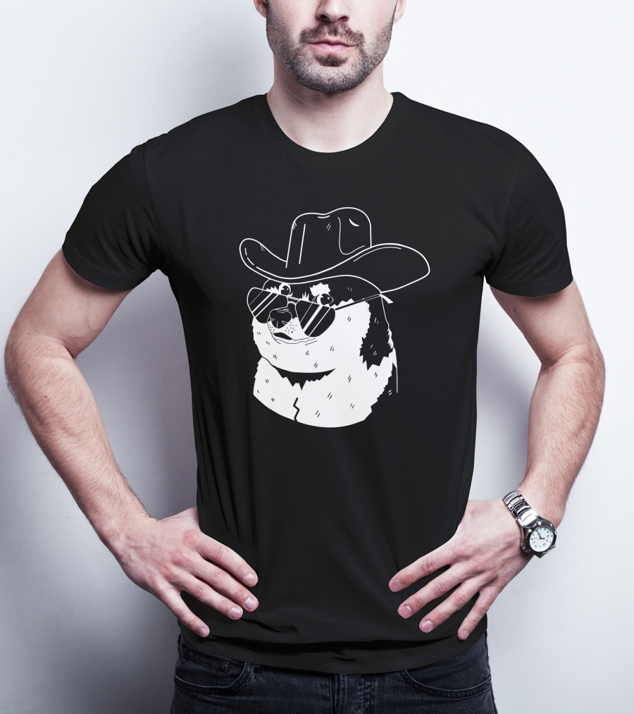 Rodeo Doge Riding Meme Remill Cryptocurrency NFT Concept T-Shirt
