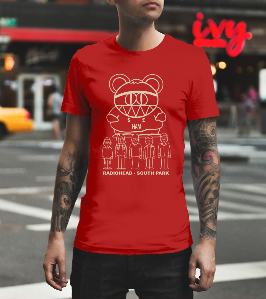 RADIOHEAD SOUTH PARK HAM T-Shirt