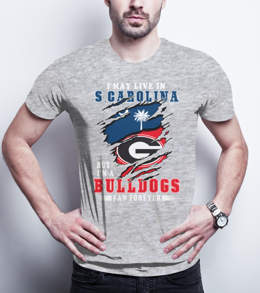 S. Carolina Bulldogs Fan Georgia Forever T-Shirt