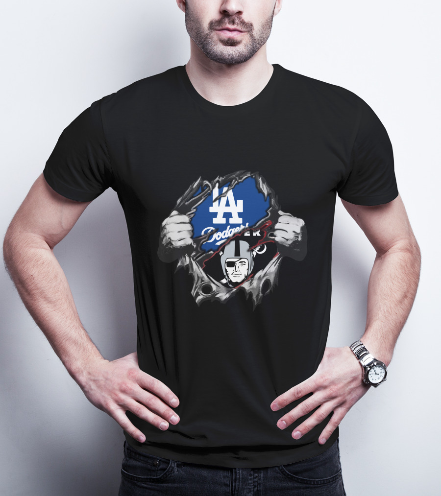Dodgers La Raiders T-Shirt