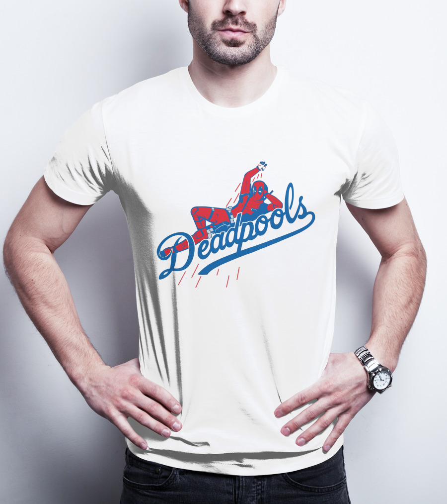 Deadpools Marvel Baseball T-Shirt