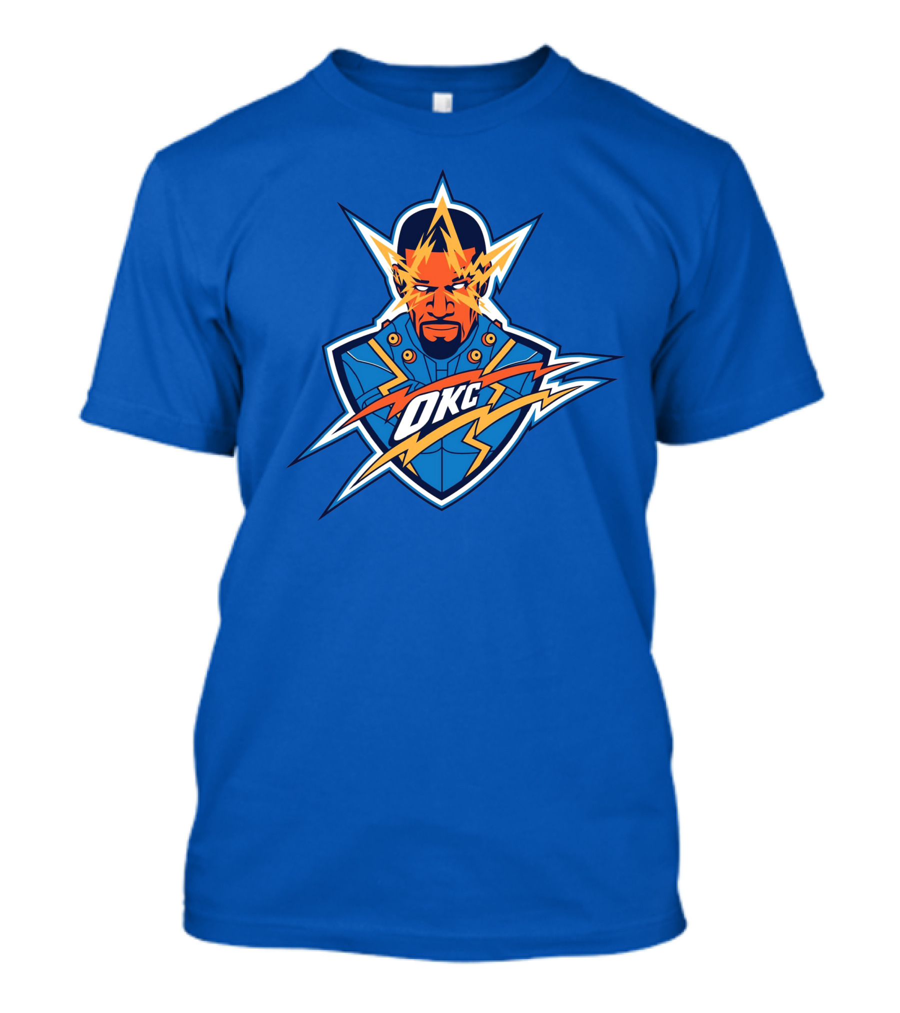 OKC Electro NBA Thunder Inspired T-Shirt