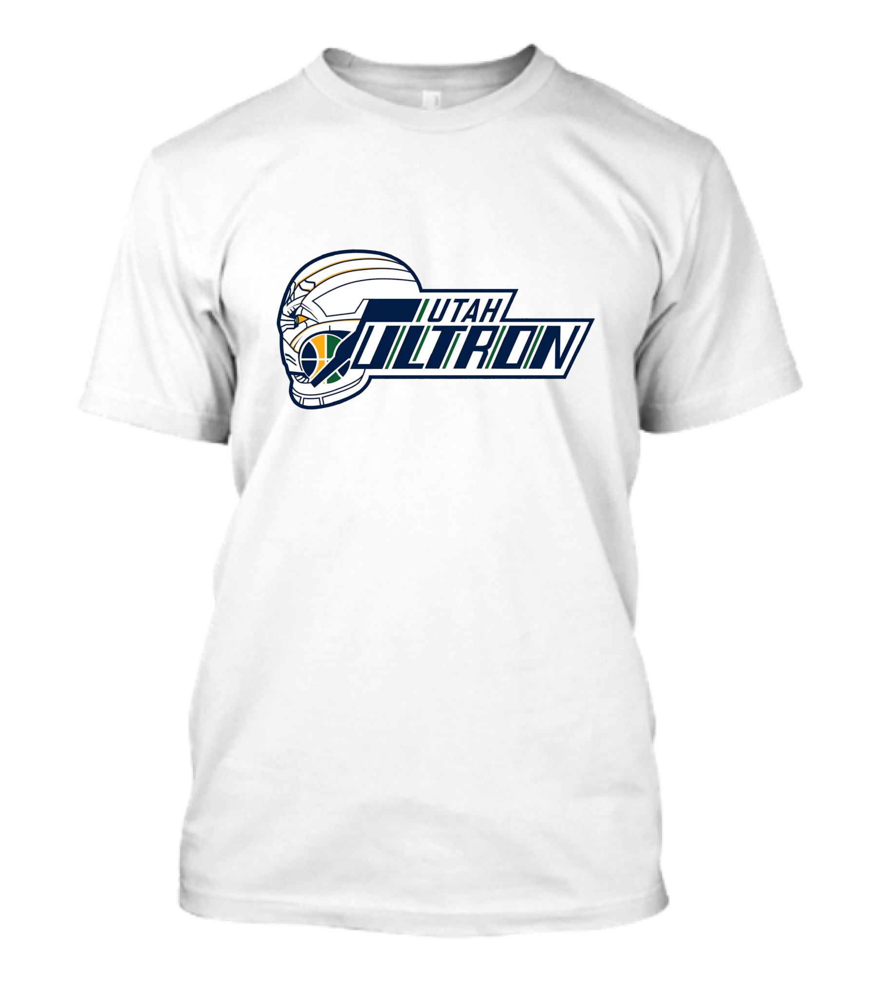 Utah Ultron NBA Basketball Helmet Fusion T-Shirt