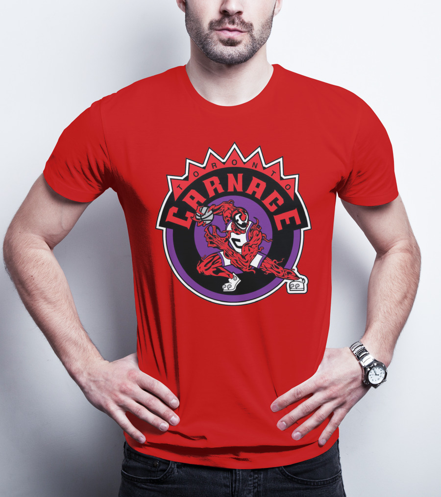 Toronto Carnage NBA Venomous Slam Dunk Apex T-Shirt