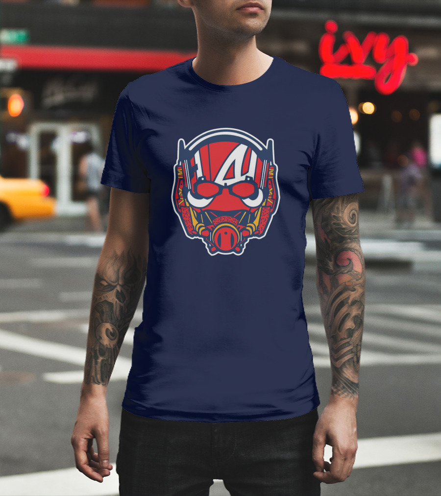 Atlanta Antman Braves Mlb Mashup T-Shirt