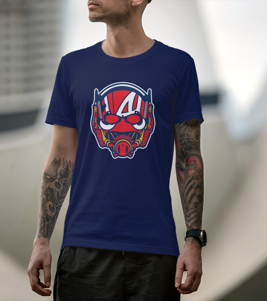 Atlanta Antman Braves Mlb Mashup T-Shirt
