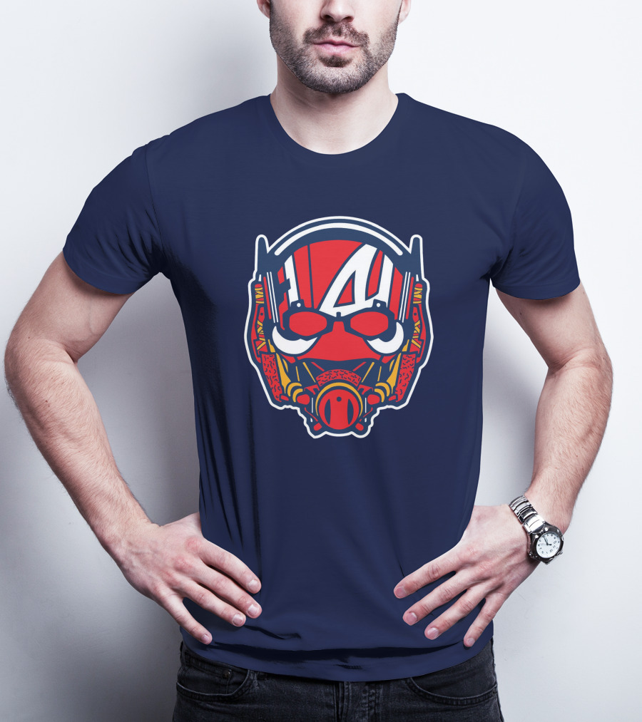 Atlanta Antman Braves Mlb Mashup T-Shirt